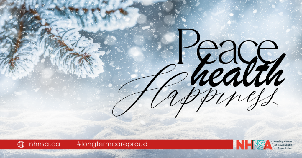 Peace - Health - Happiness Holiday Greetings - Nursing Homes of Nova ...